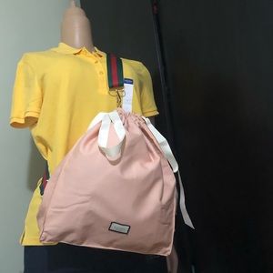 Gucci | Bags | Gucci Drawstring Bag In To Sling Crossbody Bag With Belt ...